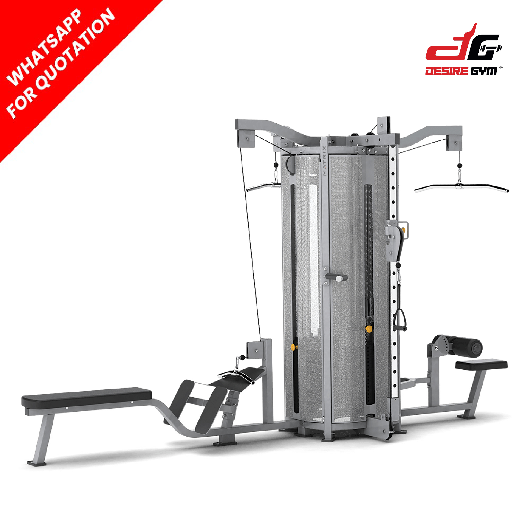 G1 4-Stack Multi-Station | Best GYM Equipment in Malaysia